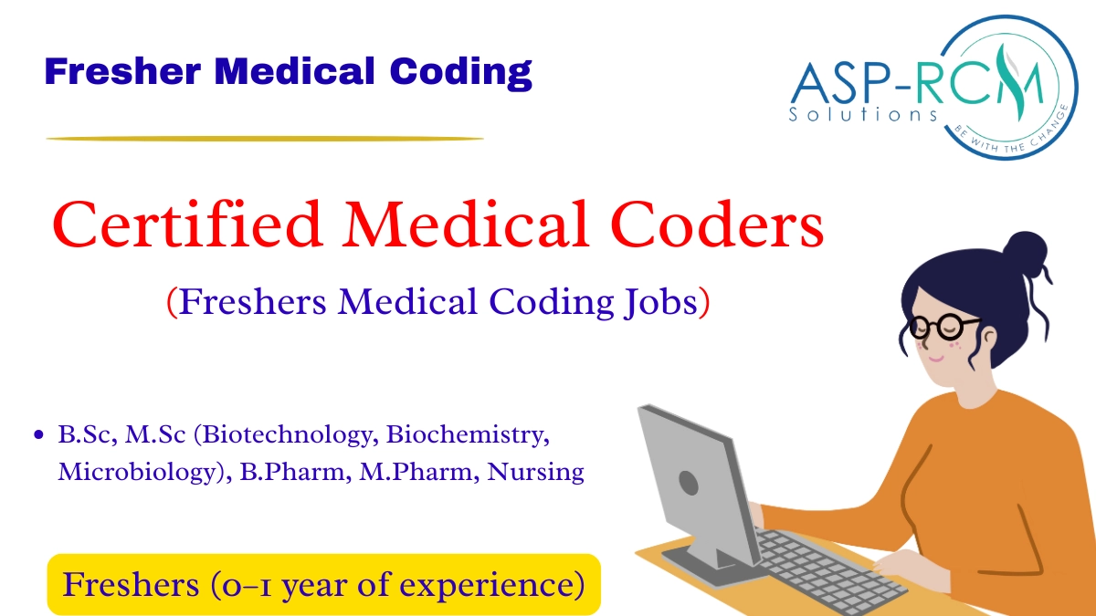 Freshers Certified Medical Coders | ASP RCM Solutions