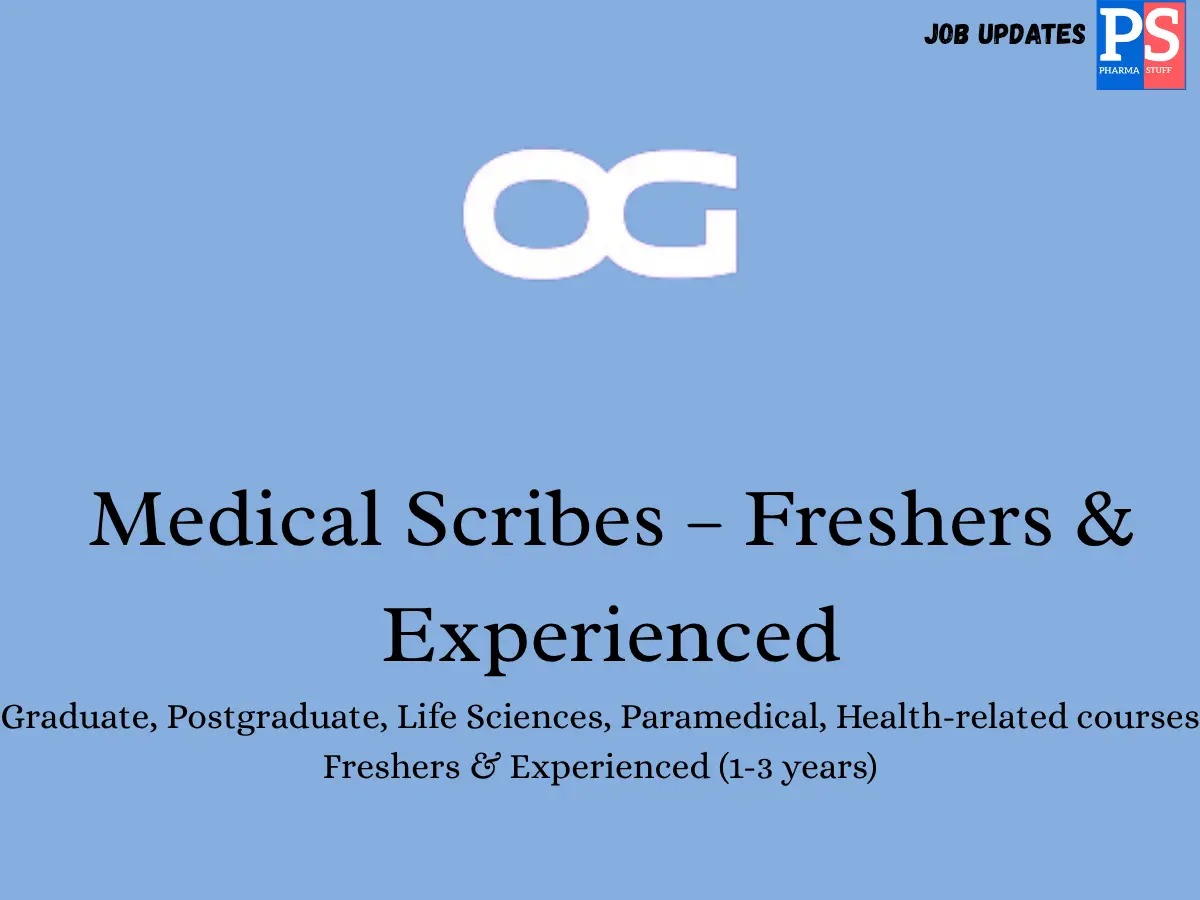 OG Healthcare Hiring Medical Scribes